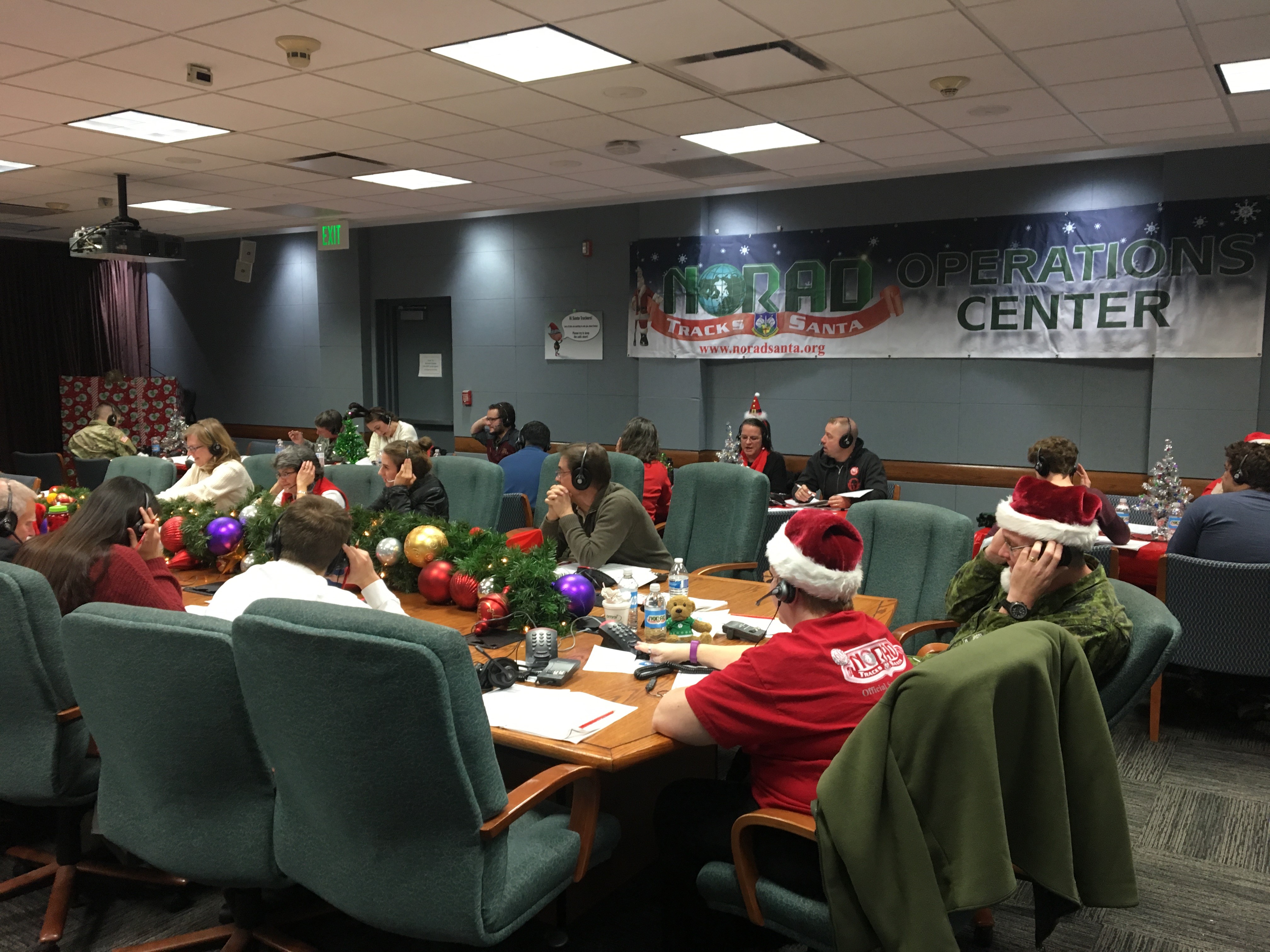 Inside the NORAD Santa Tracking Headquarters | 9news.com